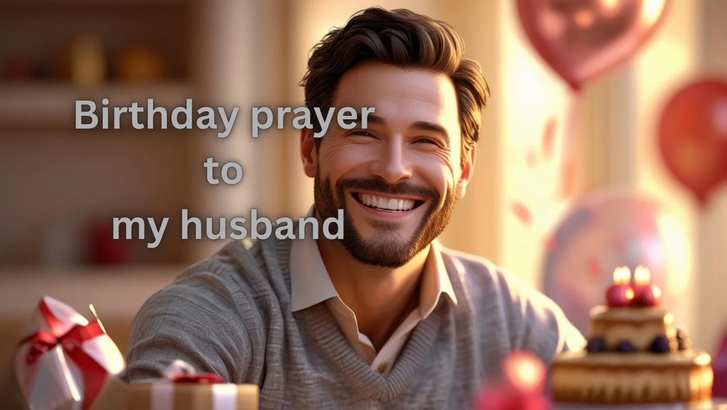 180+ Heart-Touching Birthday Prayer to My Husband